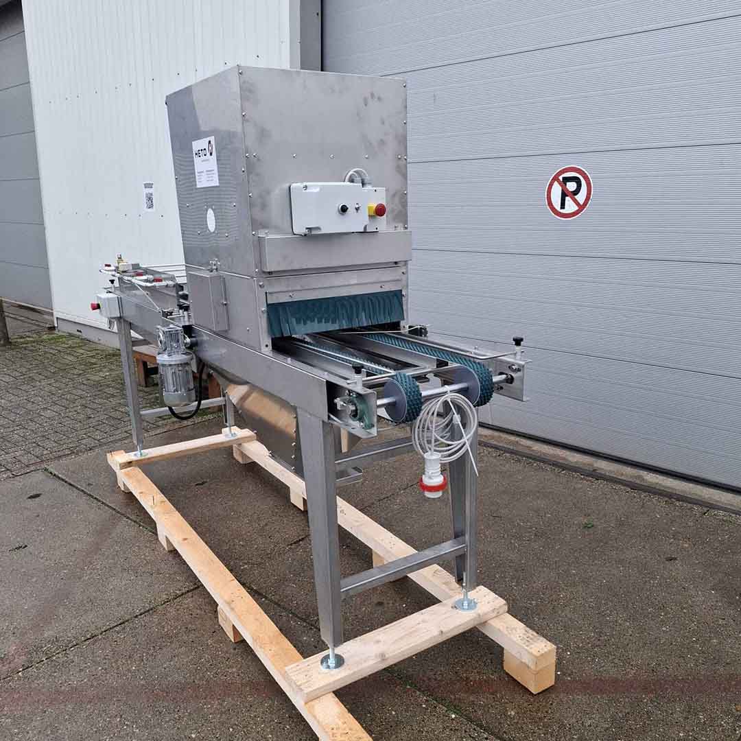 New stainless steel vermiculite water doser – for processing filled tr ...