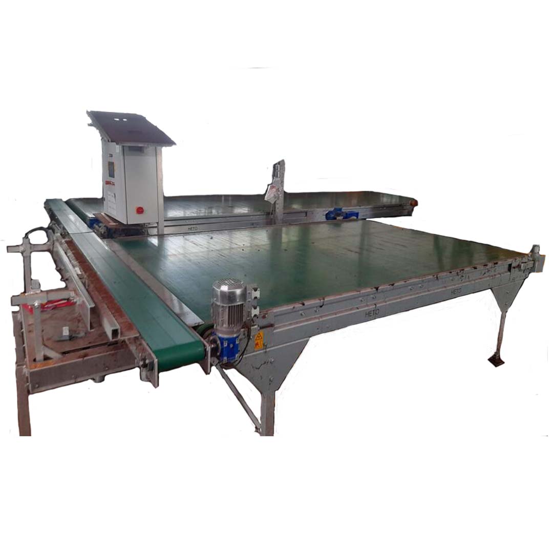 Buffer sorting system / delivery system with various buffer conveyors ...