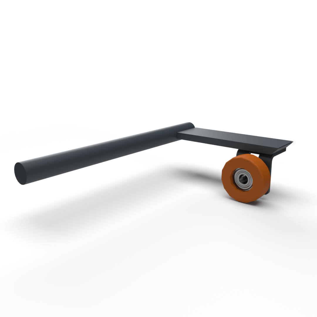 H14/H15 Pot track post complete with wheel HETO – Heto-agro.com