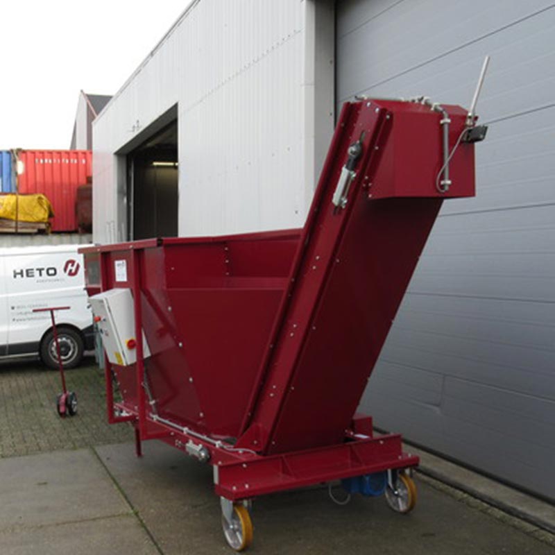 Mobile soil/substrate hopper (Price starting from: €16.950,-) – Heto ...