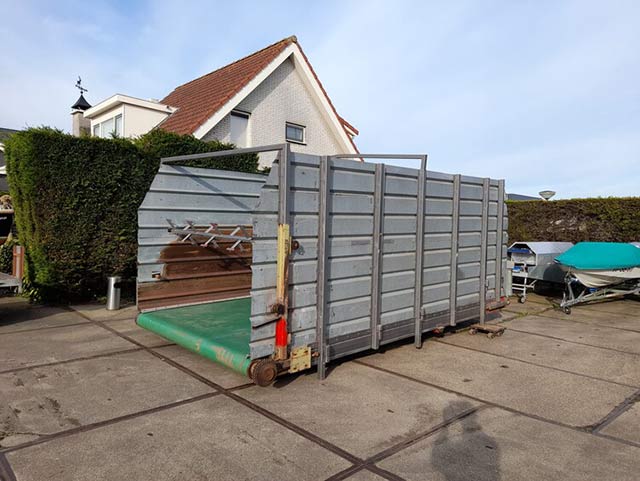 Used potting soil bunker (Price starting at €3.500,-) – Heto-agro.com